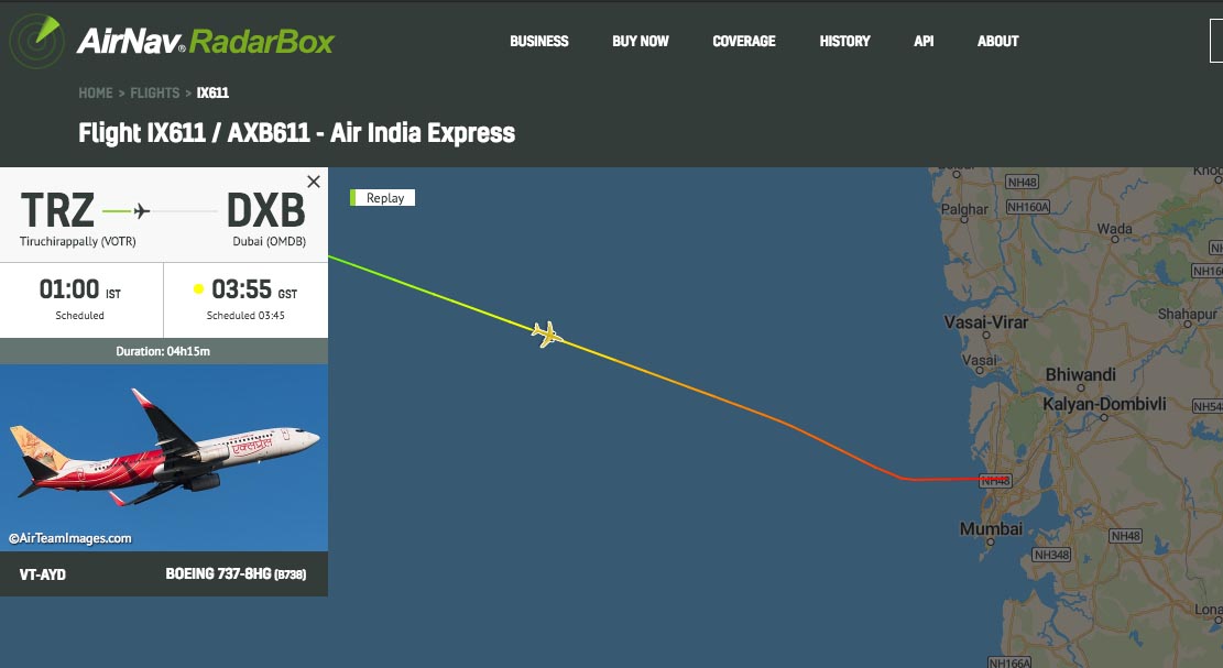 BREAKING Air India Express #IX611 hit wall on takeoff at Tiruchirapalli ...