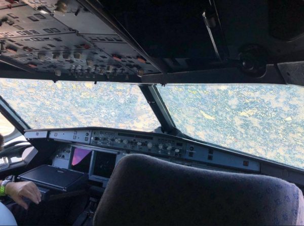 ALERT LATAM Airbus A320 damaged by hail during flight to Santiago