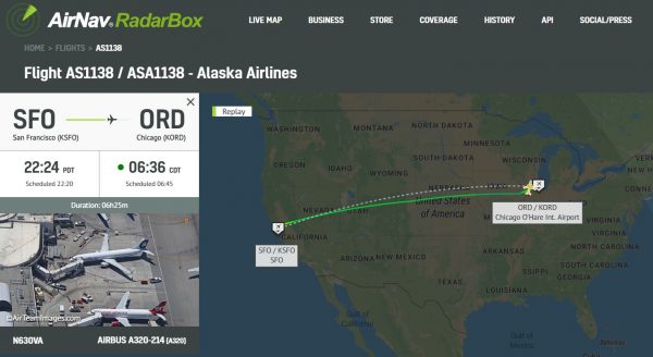 INCIDENT Alaska Airlines #AS1138 diverted to ORD because passenger ...
