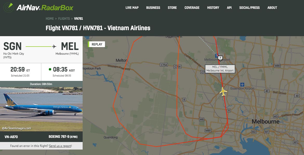 BREAKING A Vietnam Airlines Boeing 787-9 didn't deploy landing gear on ...
