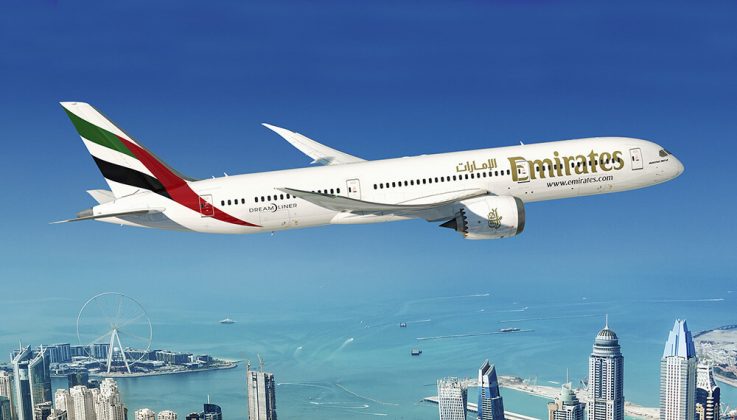 Emirates Orders 30 Boeing 787-9 Dreamliners