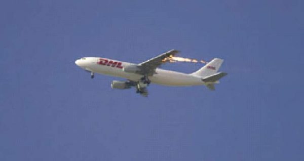 Nine other cases of civil aircraft shot down by military action