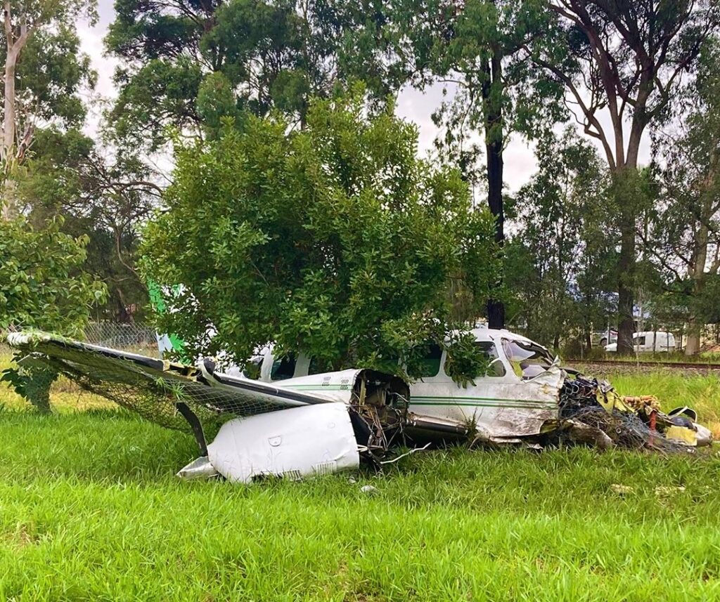 Piper PA 31 aircraft crashed in Queensland, Australia