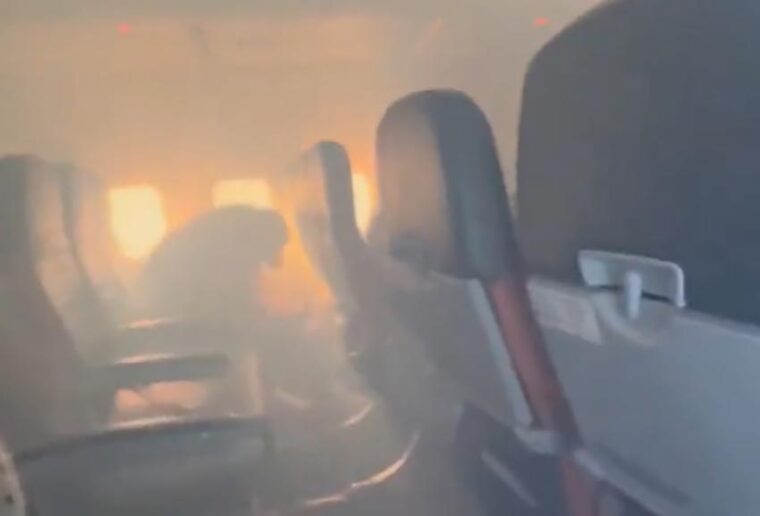 PIlots declared an emergency after GOL Boeing 737's cabin was filled ...
