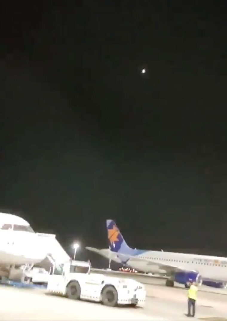 Tense moment at Ramon Airport when a missile was fired towards Eilat ...