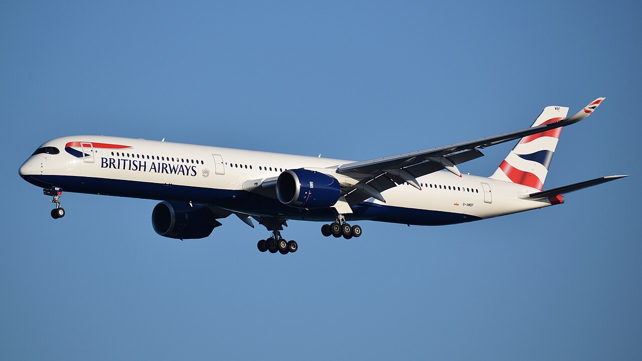 British Airways A350 #BA247 entered a hold after departure from ...