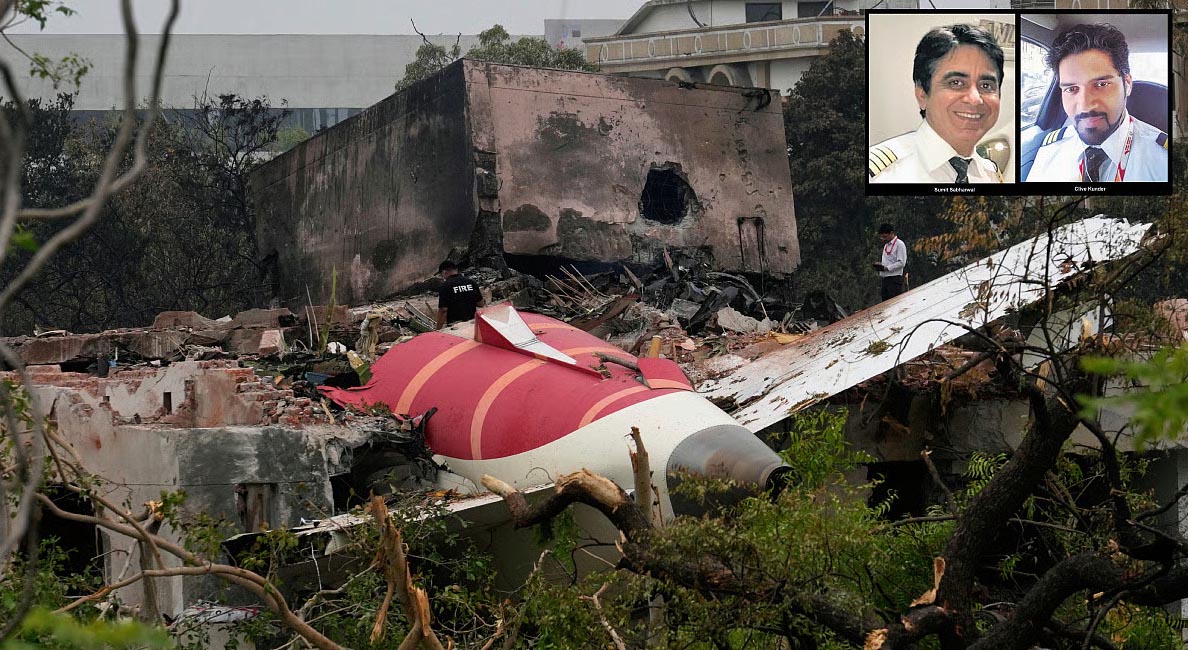 Air India captain sent mayday less than minute before crash - AIRLIVE